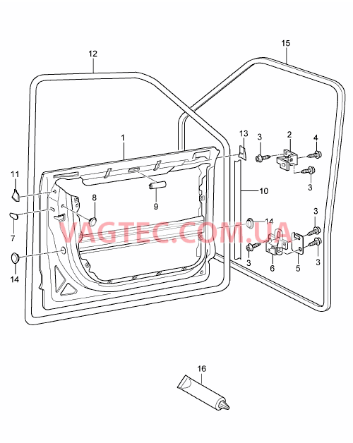 Купить Спец.конструкц., передний, Уплотнения Cayenne PORSCHE 2003-2006 ...